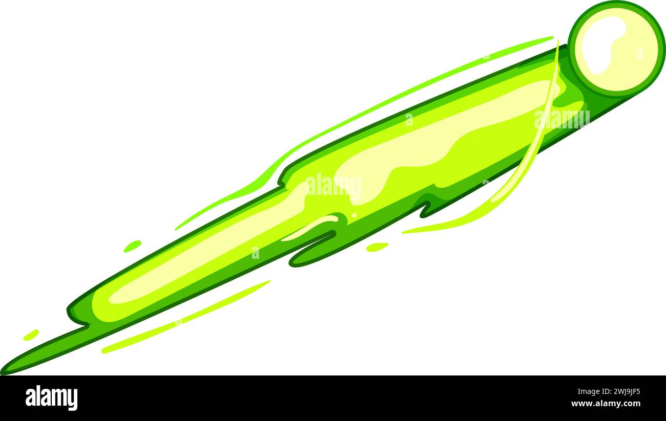 beam projectile game cartoon vector illustration Stock Vector Image ...