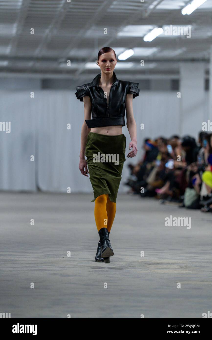 New York, New York, USA. 13th Feb, 2024. (NEW) Laurence Basse FW24 ...