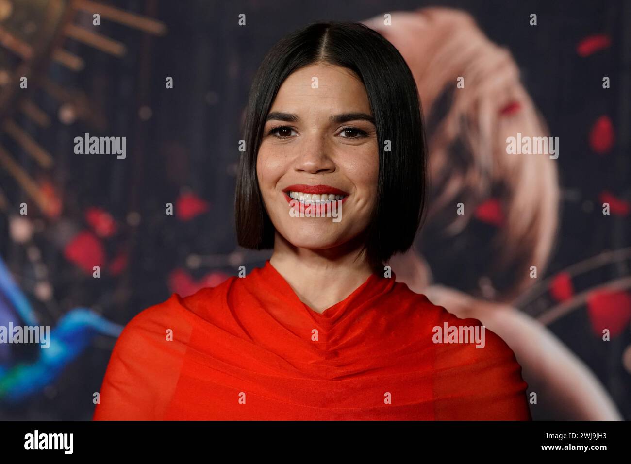 America Ferrera arrives at the premiere of "This Is Me... Now: A Love ...