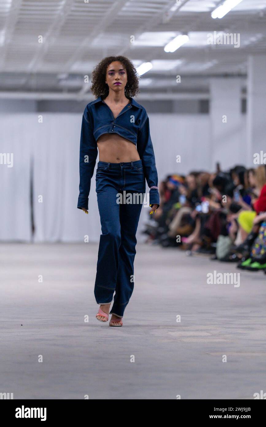 New York, New York, USA. 13th Feb, 2024. (NEW) Laurence Basse FW24 ...