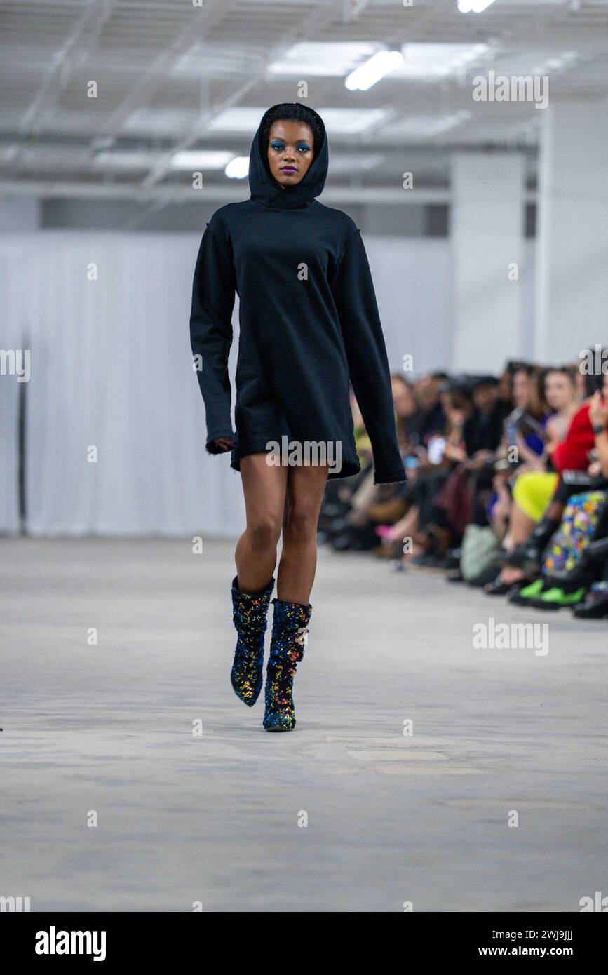 New York, New York, USA. 13th Feb, 2024. (NEW) Laurence Basse FW24 ...
