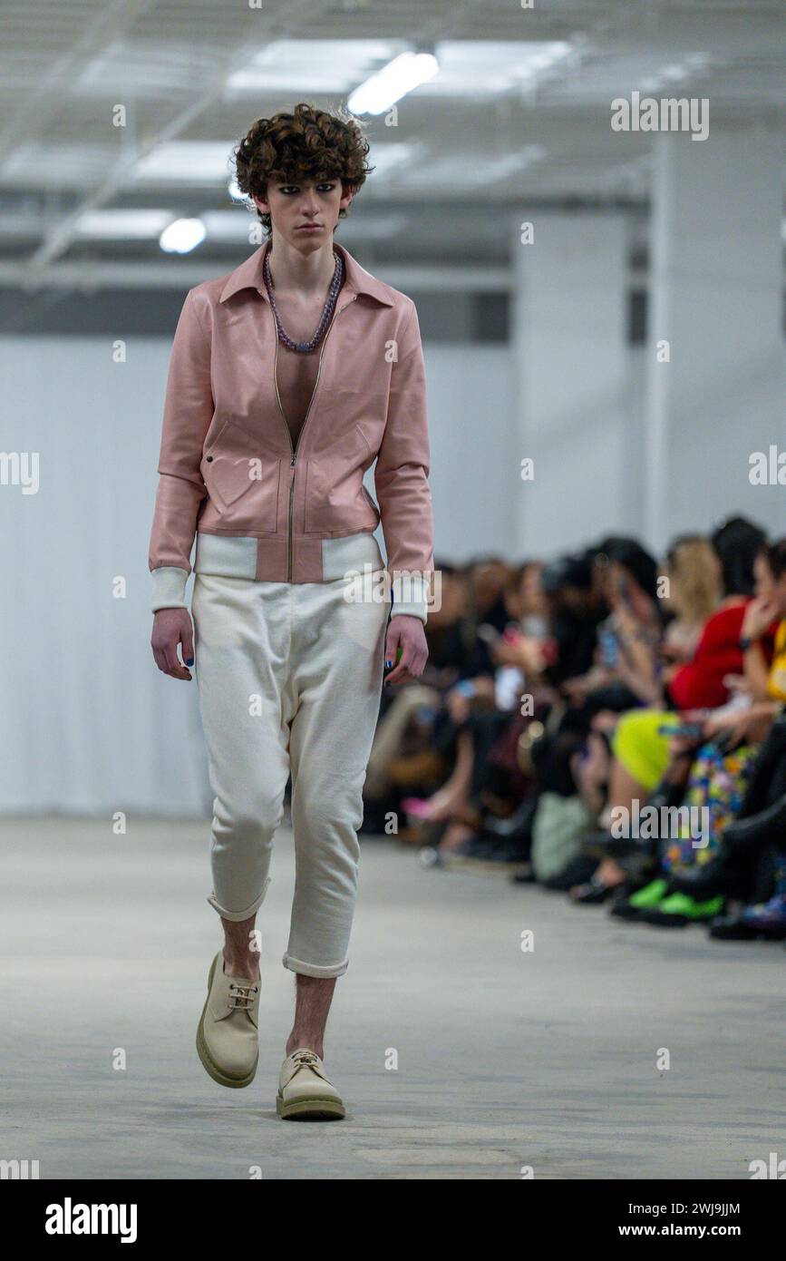 New York, New York, USA. 13th Feb, 2024. (NEW) Laurence Basse FW24 ...