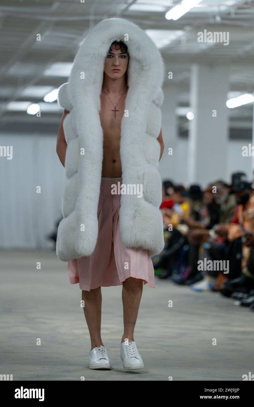 New York, New York, USA. 13th Feb, 2024. (NEW) Laurence Basse FW24 ...