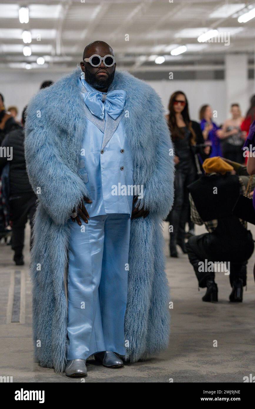 New York, New York, USA. 13th Feb, 2024. (NEW) Laurence Basse FW24 ...