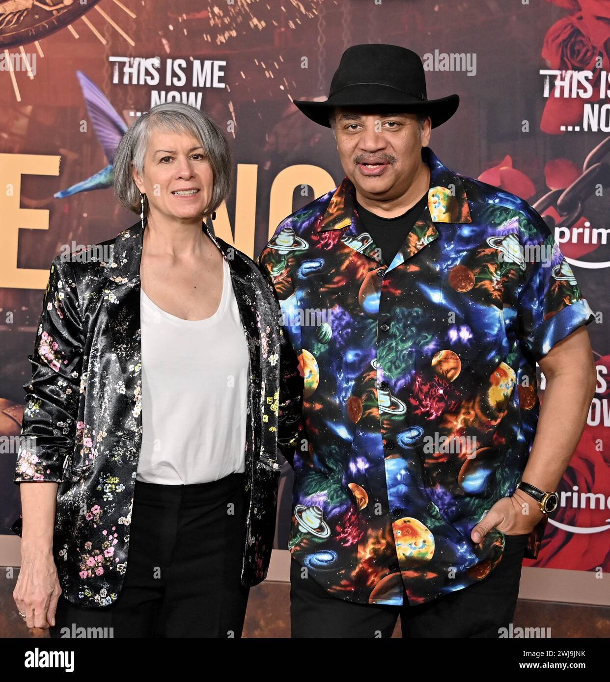 Hollywood, USA. 13th Feb, 2024. Neil deGrasse Tyson and Alice Young ...