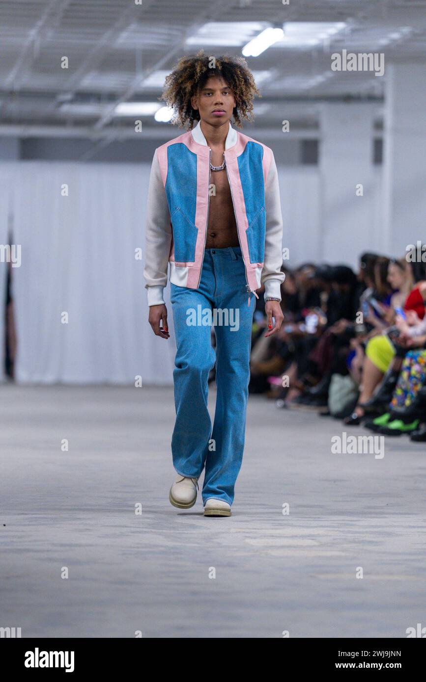 New York, New York, USA. 13th Feb, 2024. (NEW) Laurence Basse FW24 ...