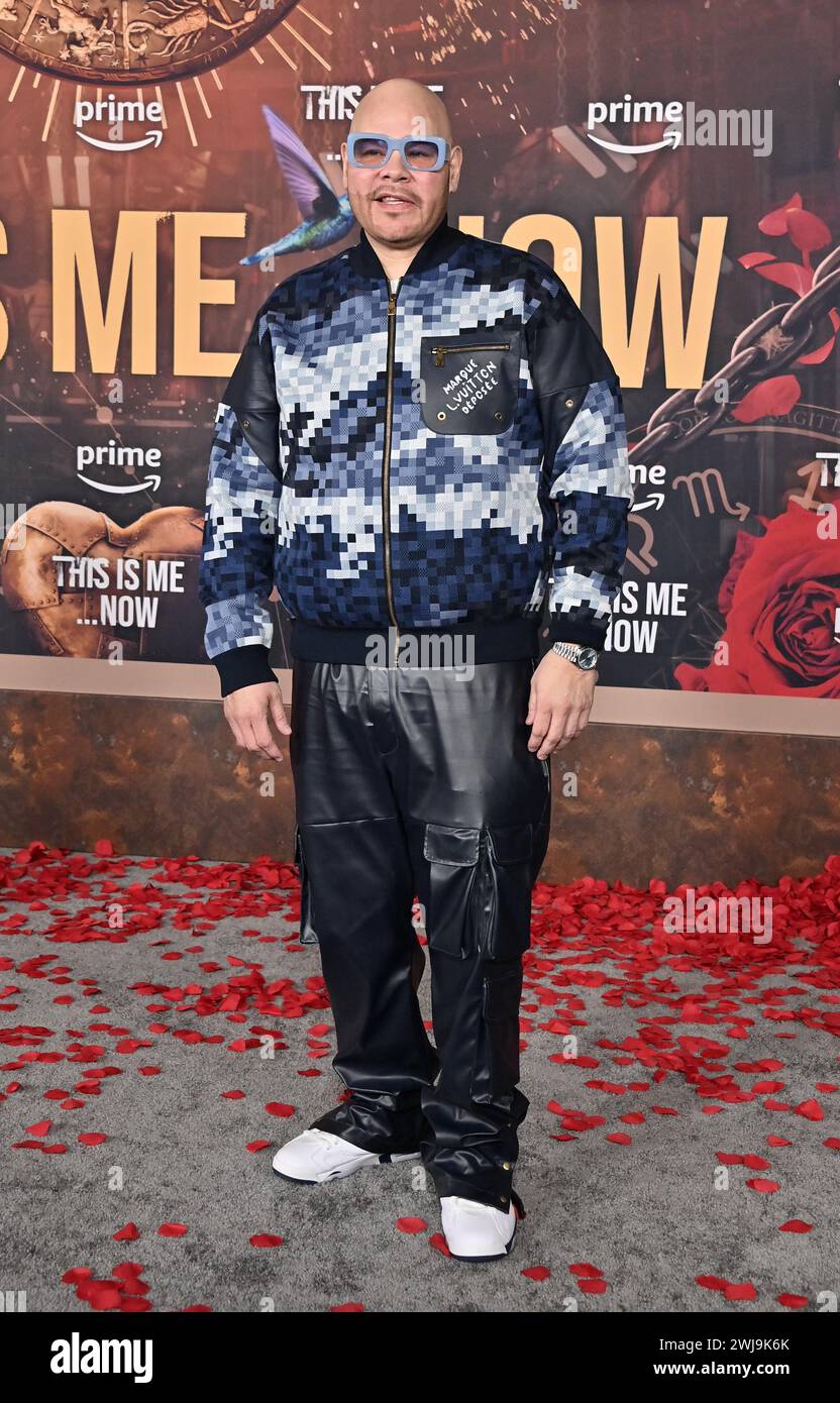 Hollywood, USA. 13th Feb, 2024. Fat Joe arriving at Amazon MGM Studios ...