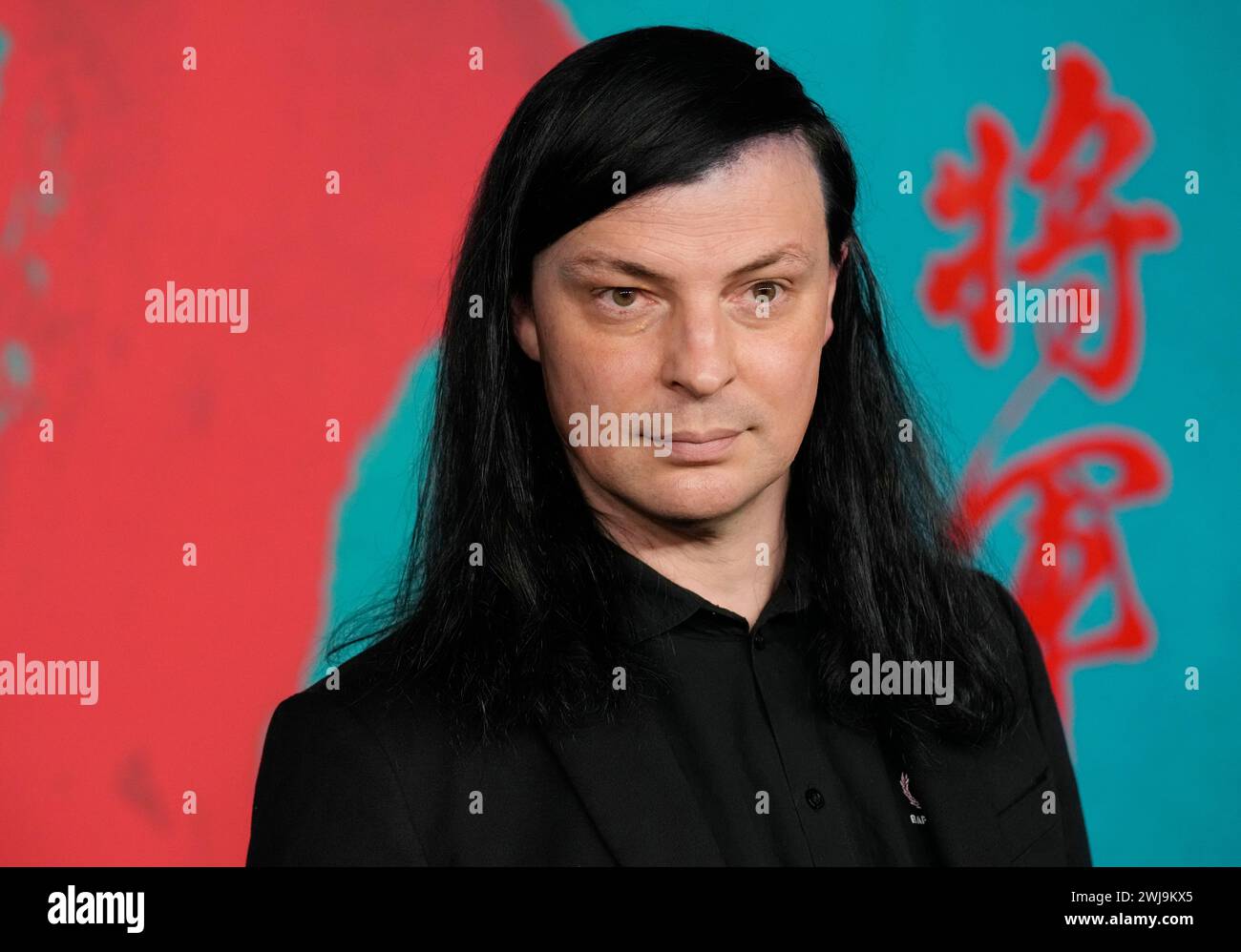 Leopold Ross poses at the premiere of the FX limited series "Shogun" at ...