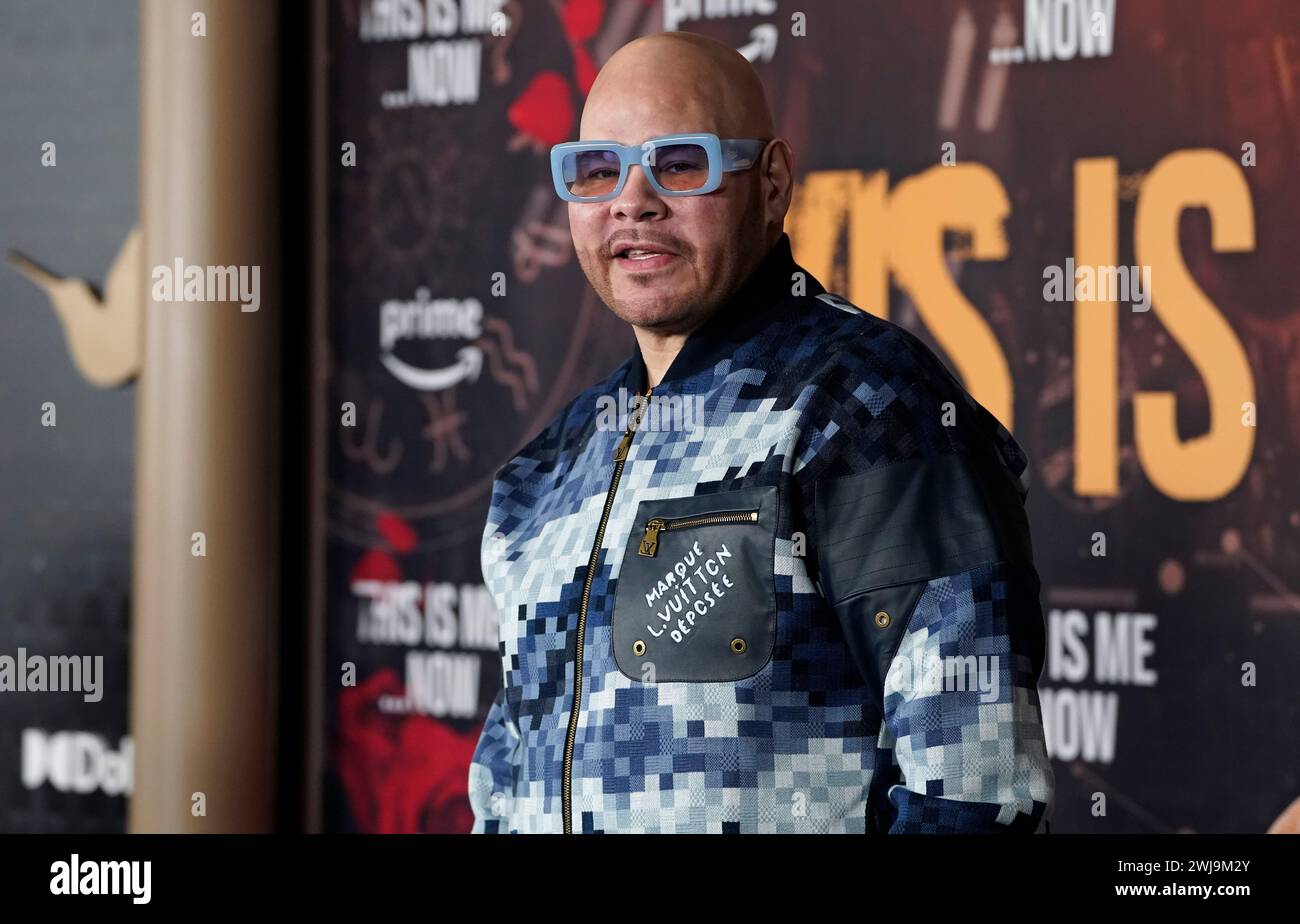 Fat Joe arrives at the premiere of "This Is Me... Now: A Love Story" on ...