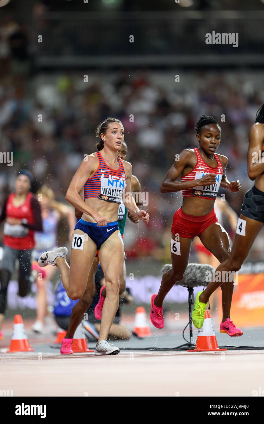 Courtney WAYMENT participating in the 3000 METRES STEEPLECHASE at the ... Courtney WAYMENT participating in the 3000 METRES STEEPLECHASE at the ...