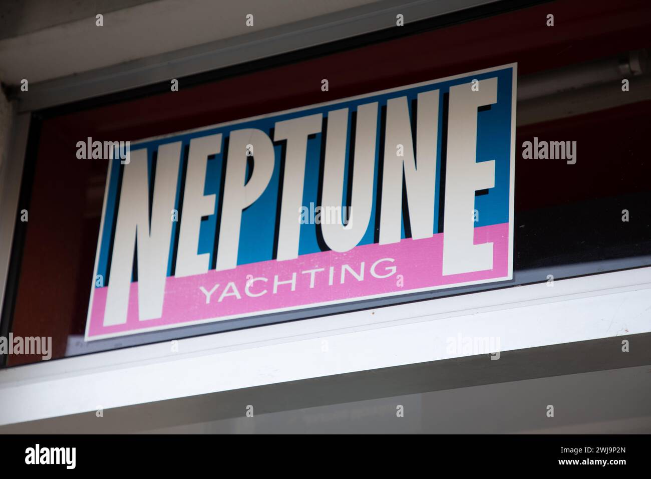 Bordeaux , France - 02 12 2024 : Neptune Yachting logo sign and brand ...