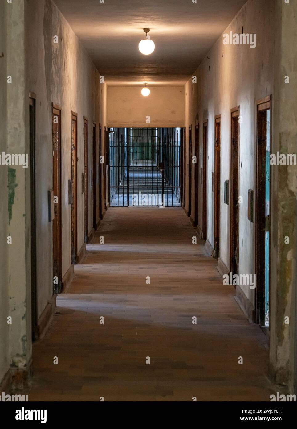 Dachau camp, the first concentration camp in Germany during World War ...