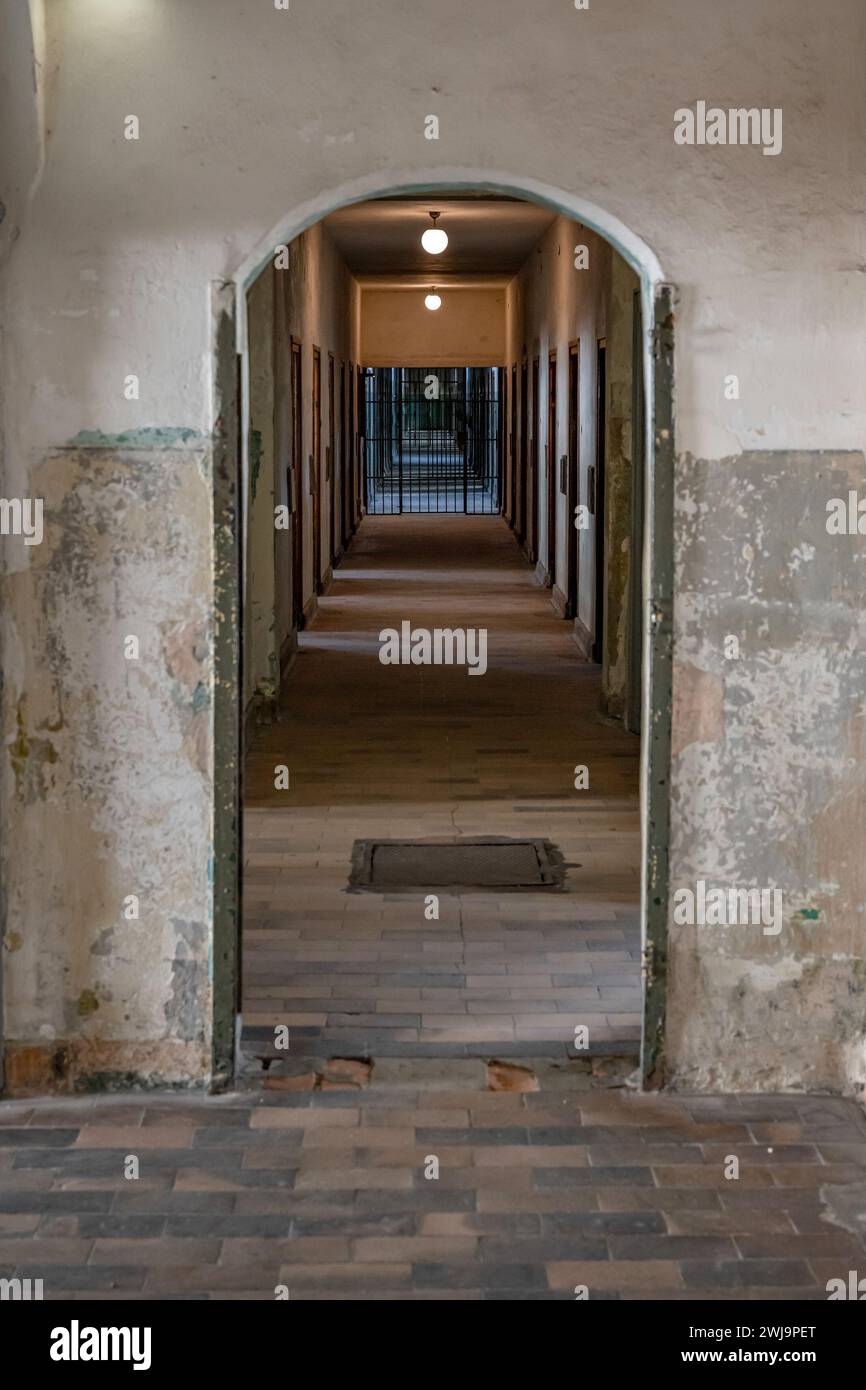 Dachau camp, the first concentration camp in Germany during World War ...