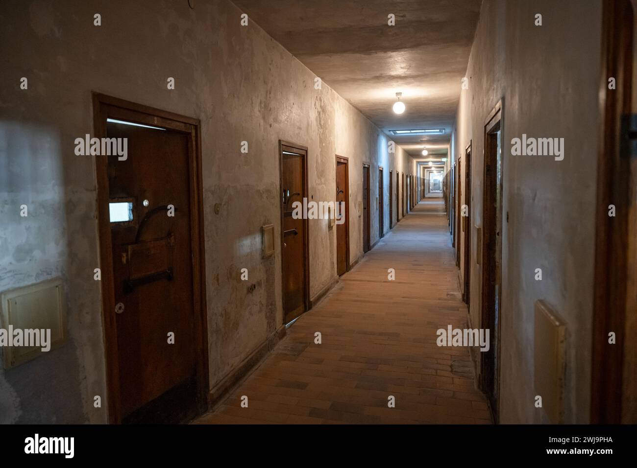 Dachau camp, the first concentration camp in Germany during World War ...