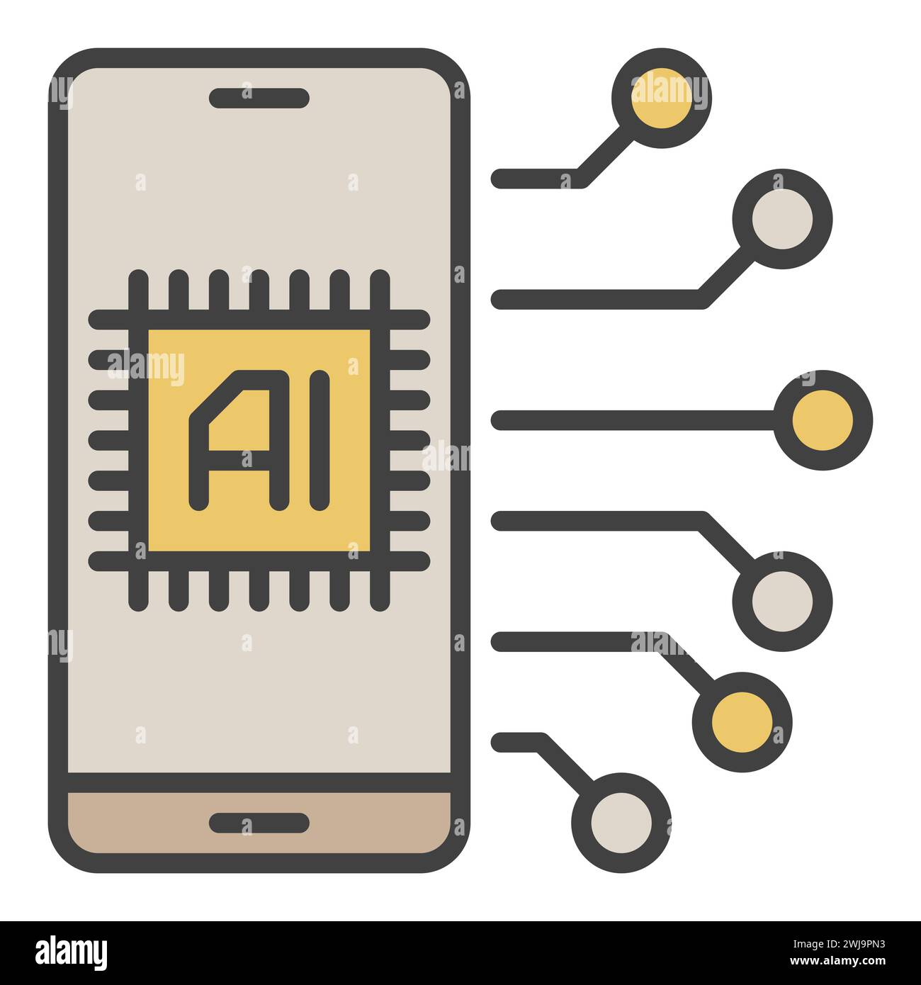 Cpu sim Stock Vector Images - Alamy