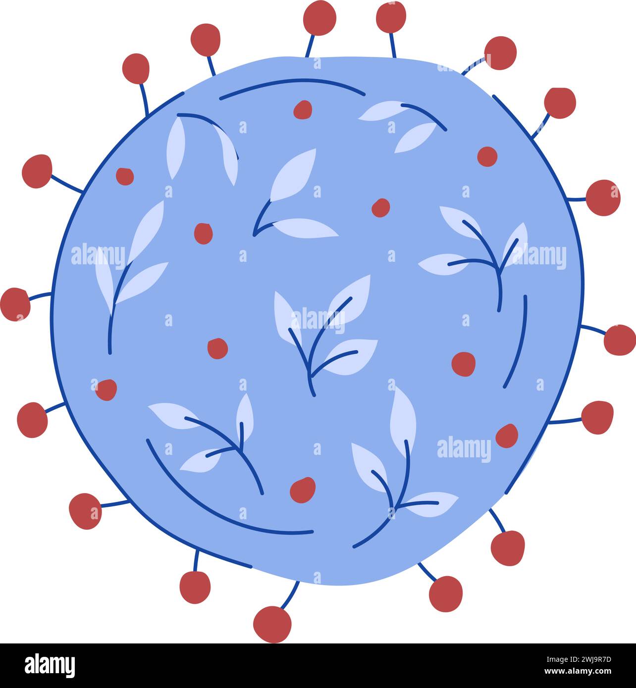 rug boho pillow cartoon vector illustration Stock Vector Image & Art ...