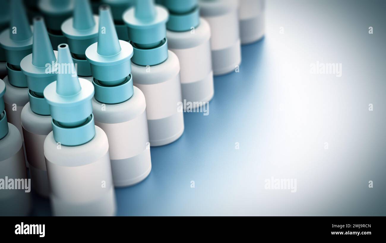 Generic nasal spray bottle hi-res stock photography and images - Alamy