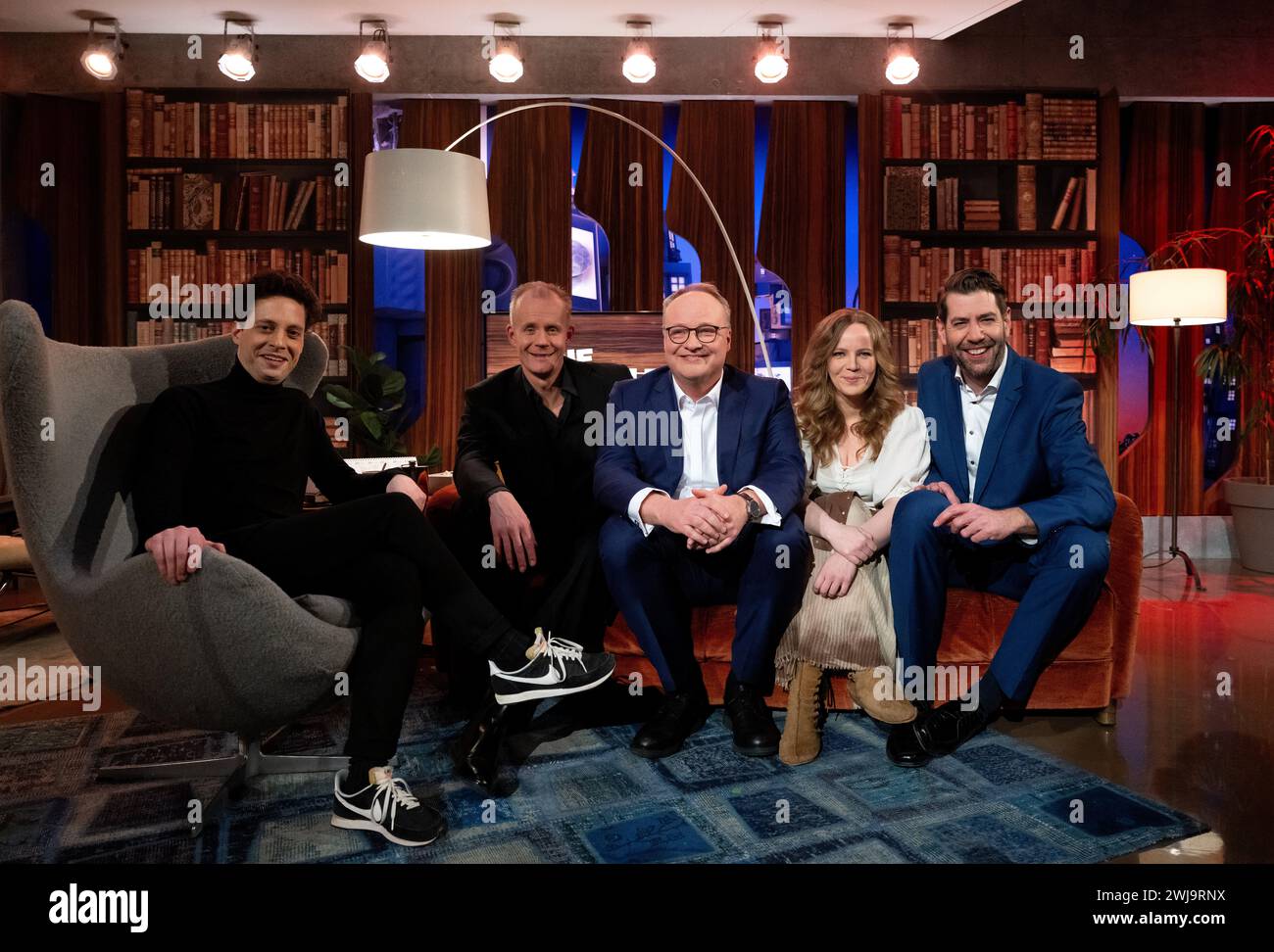 Munich, Germany. 05th Feb, 2024. Matthias Renger (l-r), actor, Max ...