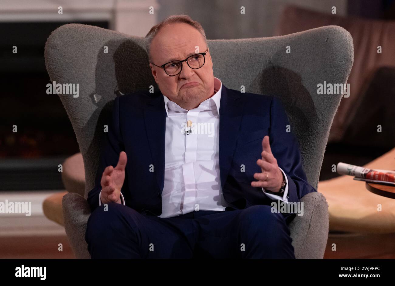 PRODUCTION - 05 February 2024, Bavaria, MŸnchen: Oliver Welke, comedian ...