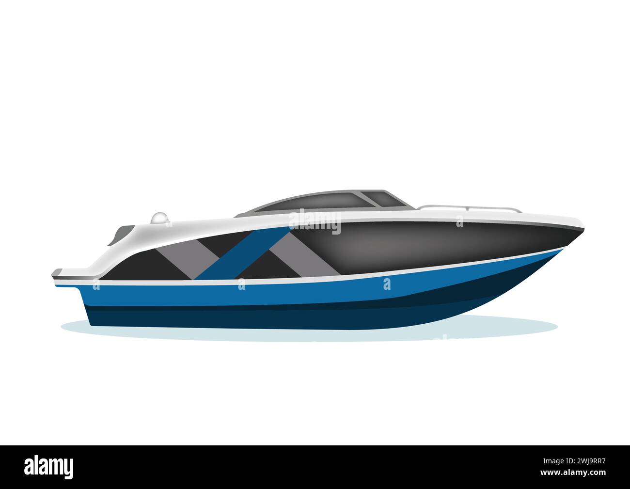 Side view of cabin cruiser hi-res stock photography and images - Alamy