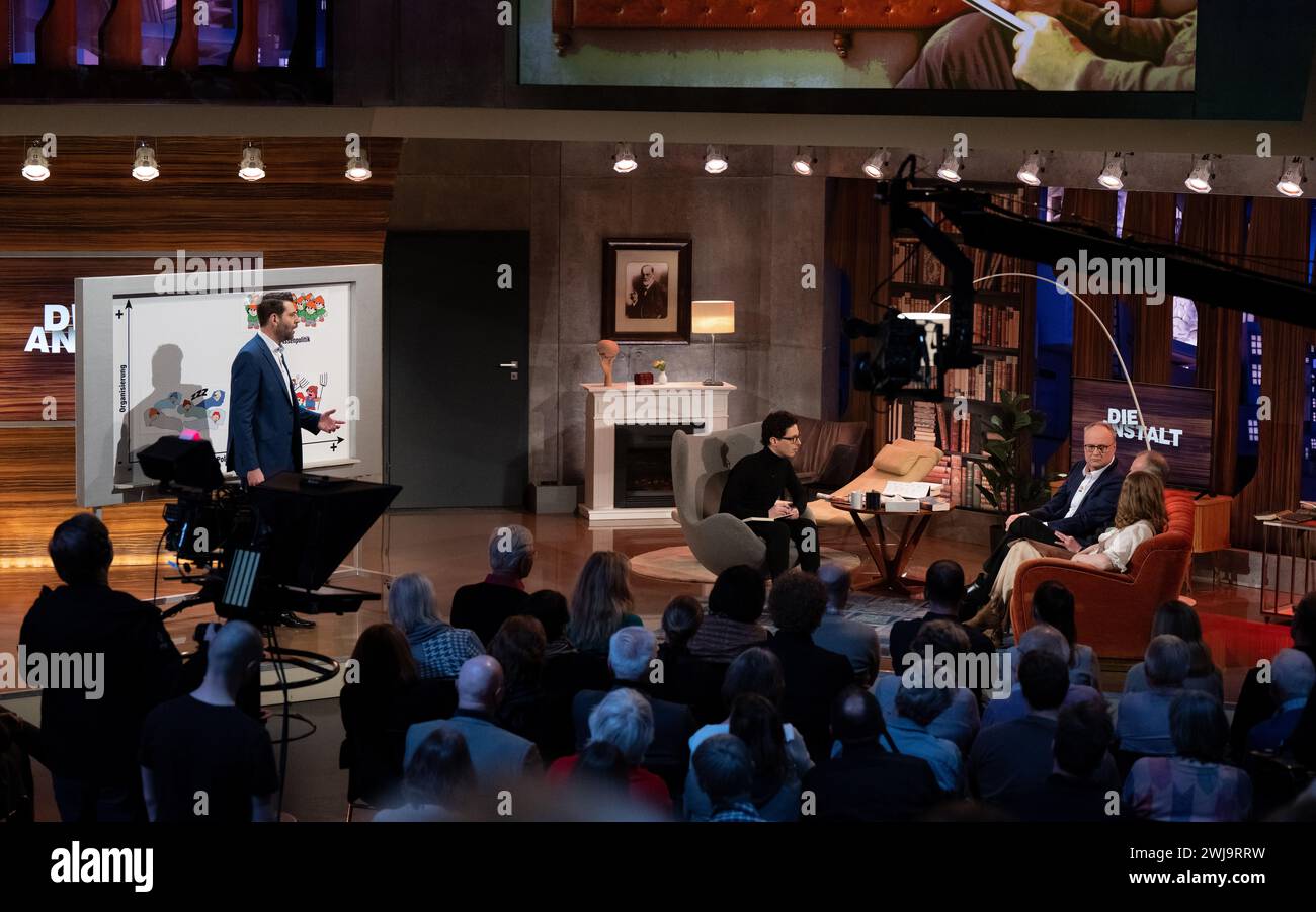 Munich, Germany. 05th Feb, 2024. Claus von Wagner (l-r), Matthias ...