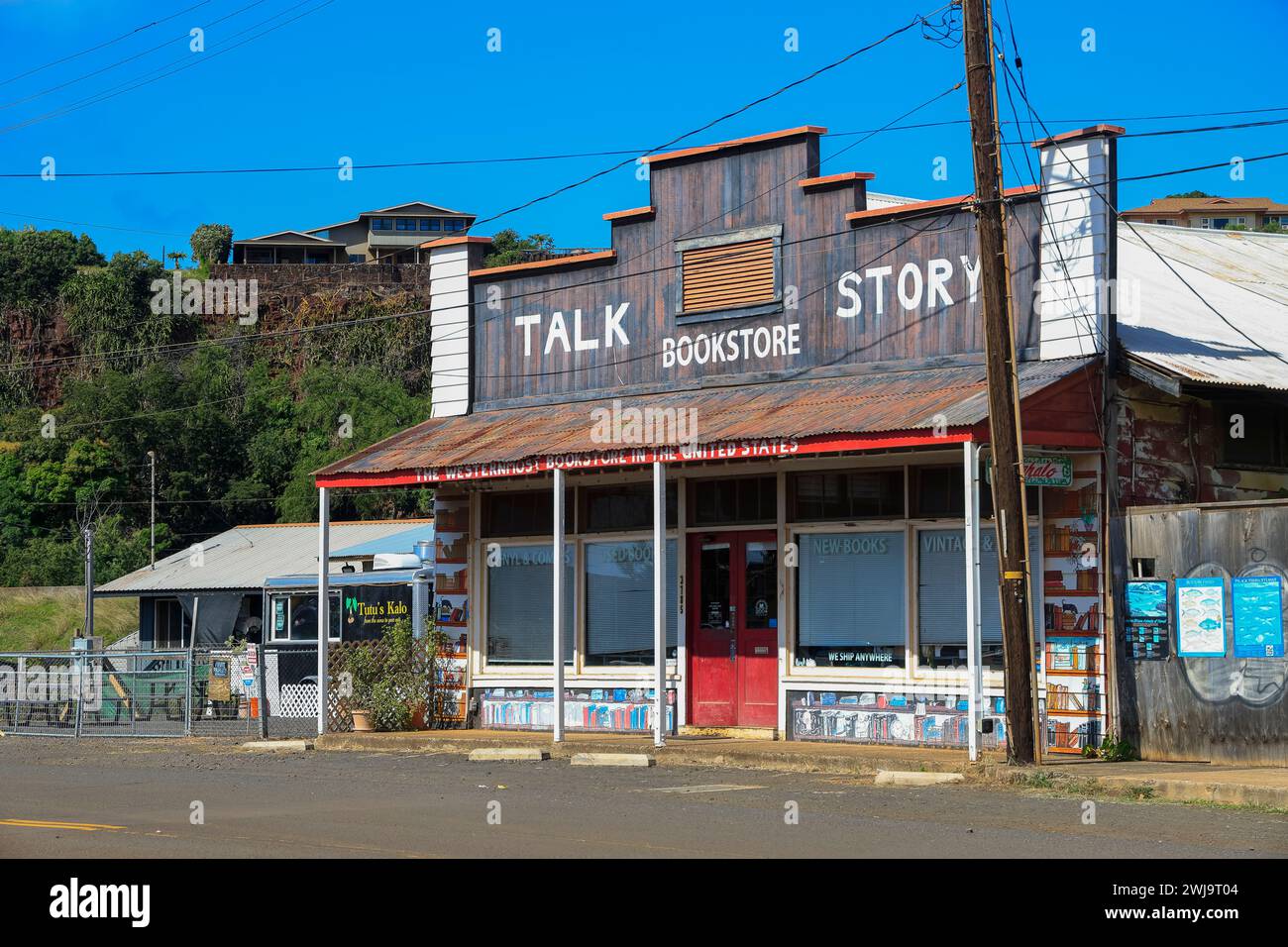 Main Street, Hanapepe, Town, Kauai, Hawaii Stock Photo - Alamy
