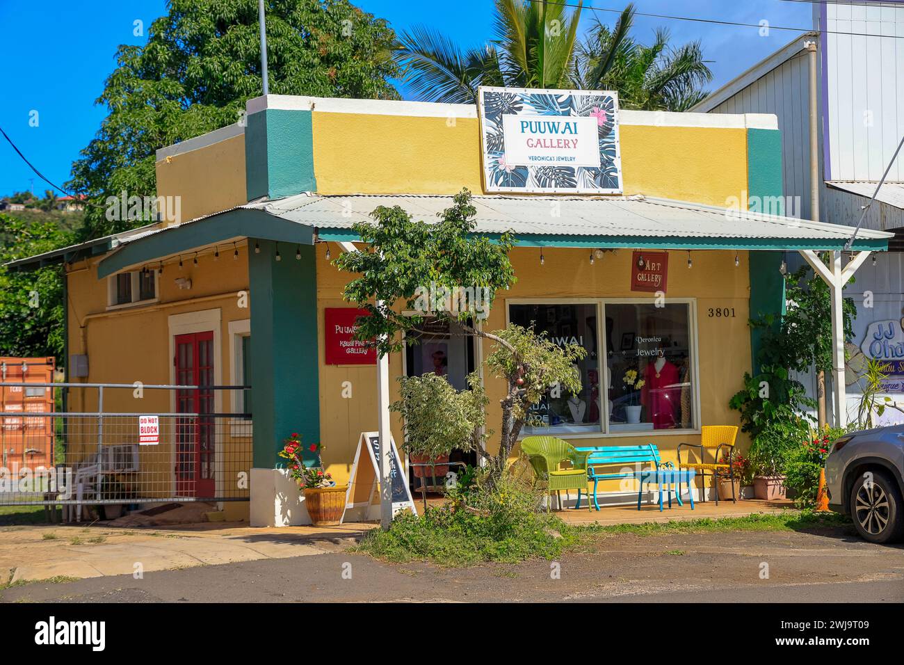 Hanapepe main street hi-res stock photography and images - Alamy
