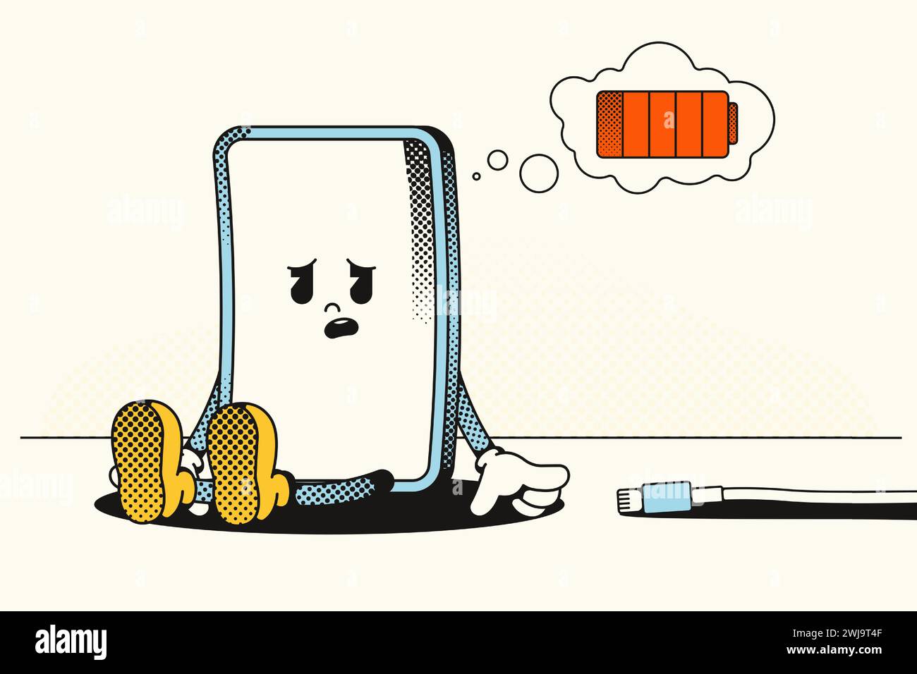 Cartoon battery hi-res stock photography and images - Alamy