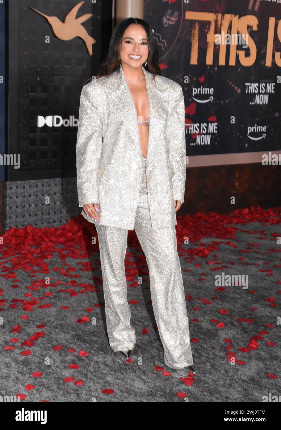 Los Angeles, California, USA 13th February 2024 Singer Becky G. attends ...