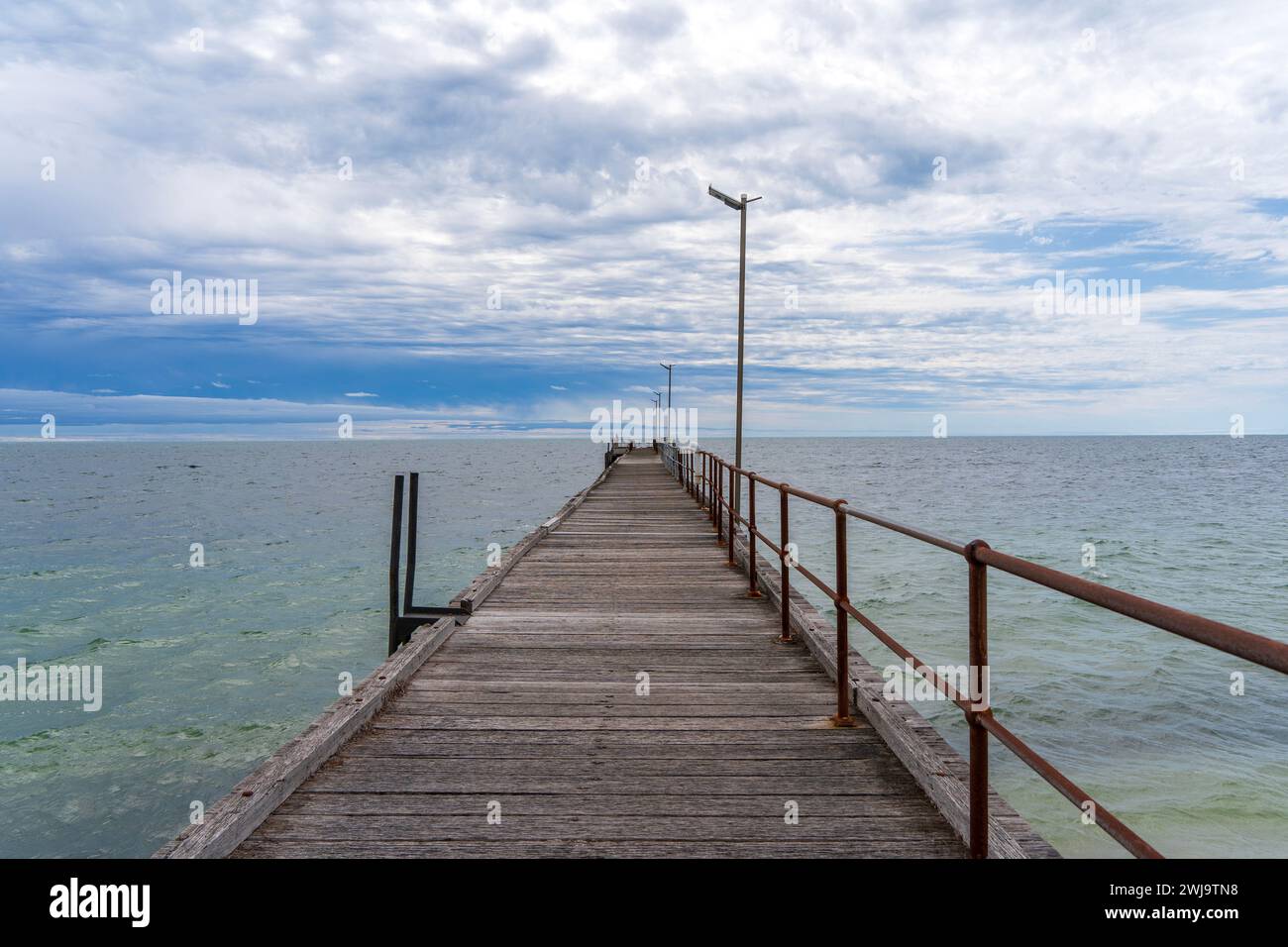 The Kingston Jetty in South Australia Stock Photo - Alamy