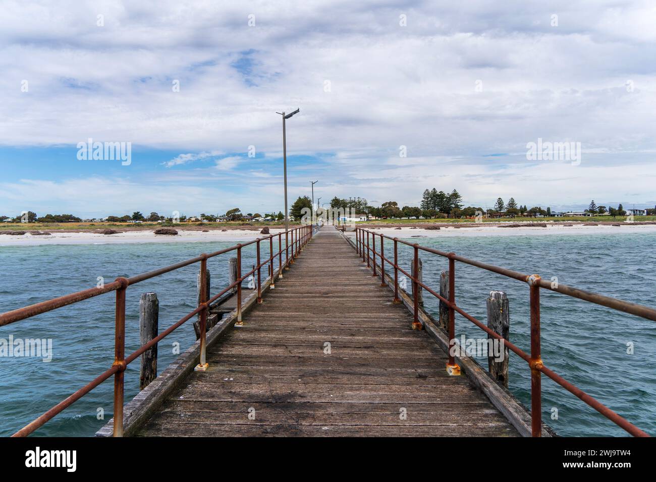 The Kingston Jetty in South Australia Stock Photo - Alamy