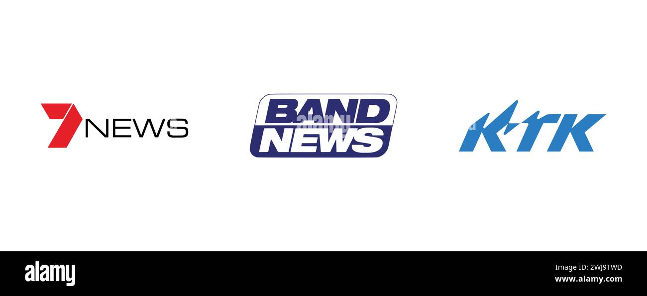 Seven news logo Stock Vector Images - Alamy