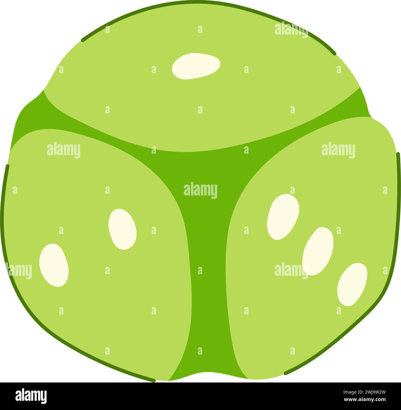 game dice cartoon vector illustration Stock Vector Image & Art - Alamy