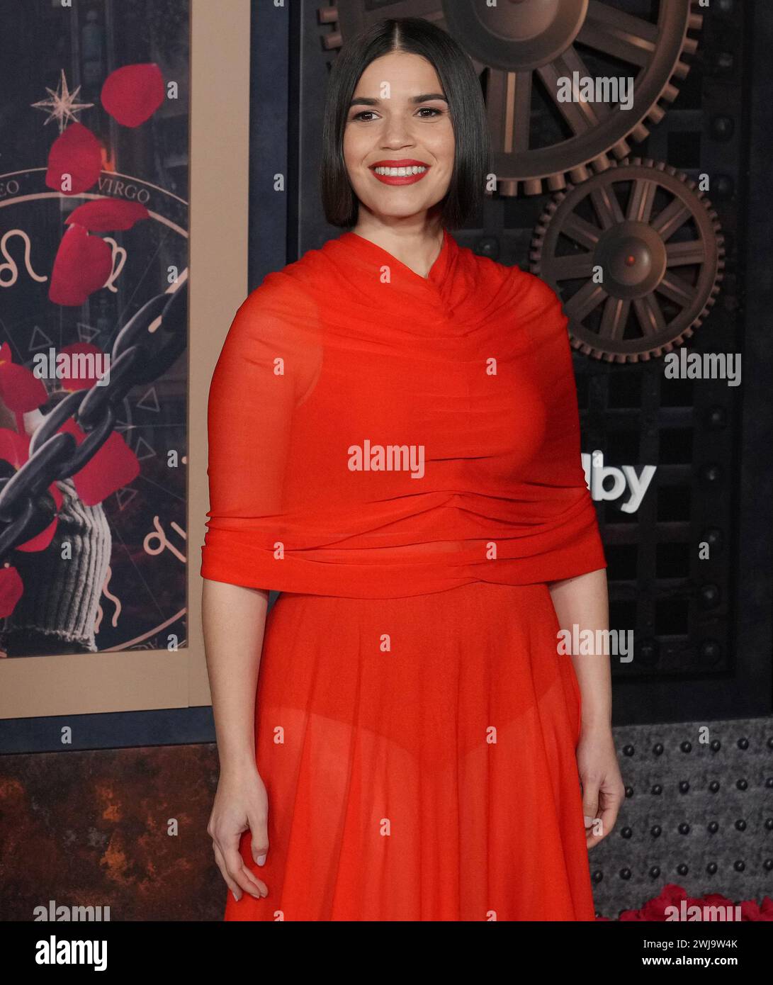Los Angeles, USA. 13th Feb, 2024. America Ferrera at the Amazon MGM ...