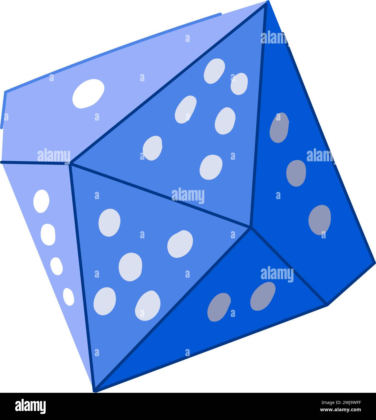 Six sided dice Cut Out Stock Images & Pictures - Alamy