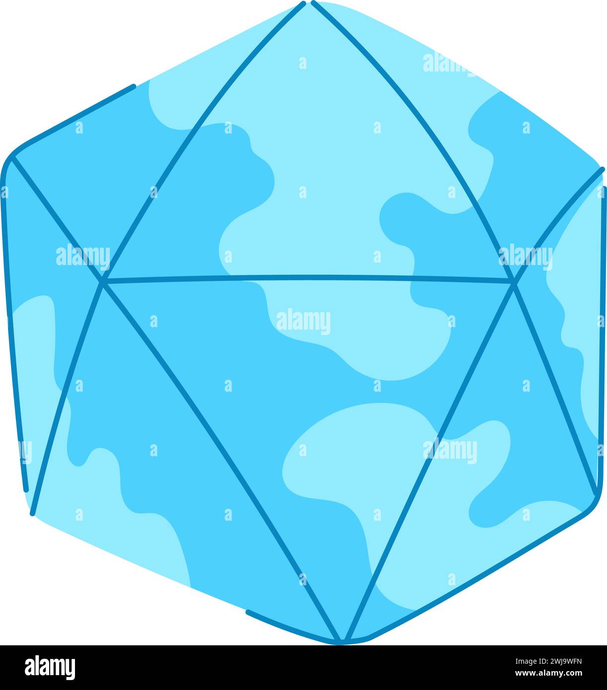 cube dice cartoon vector illustration Stock Vector Image & Art - Alamy