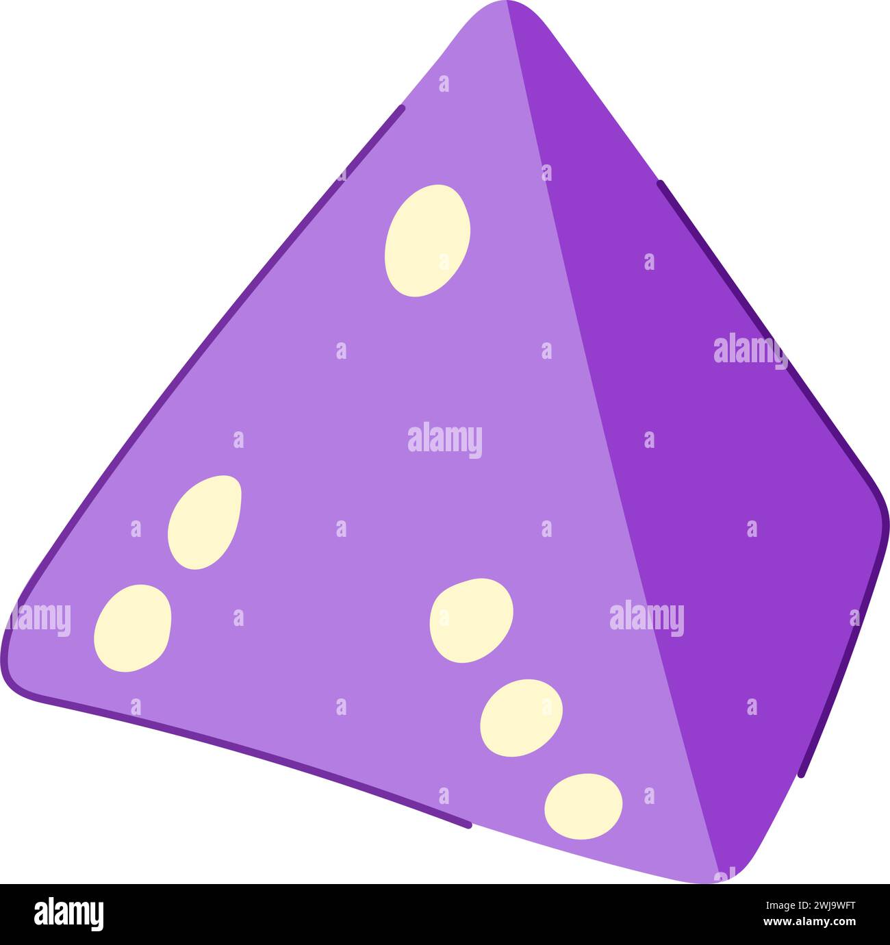 Cartoon dice black Cut Out Stock Images & Pictures - Alamy