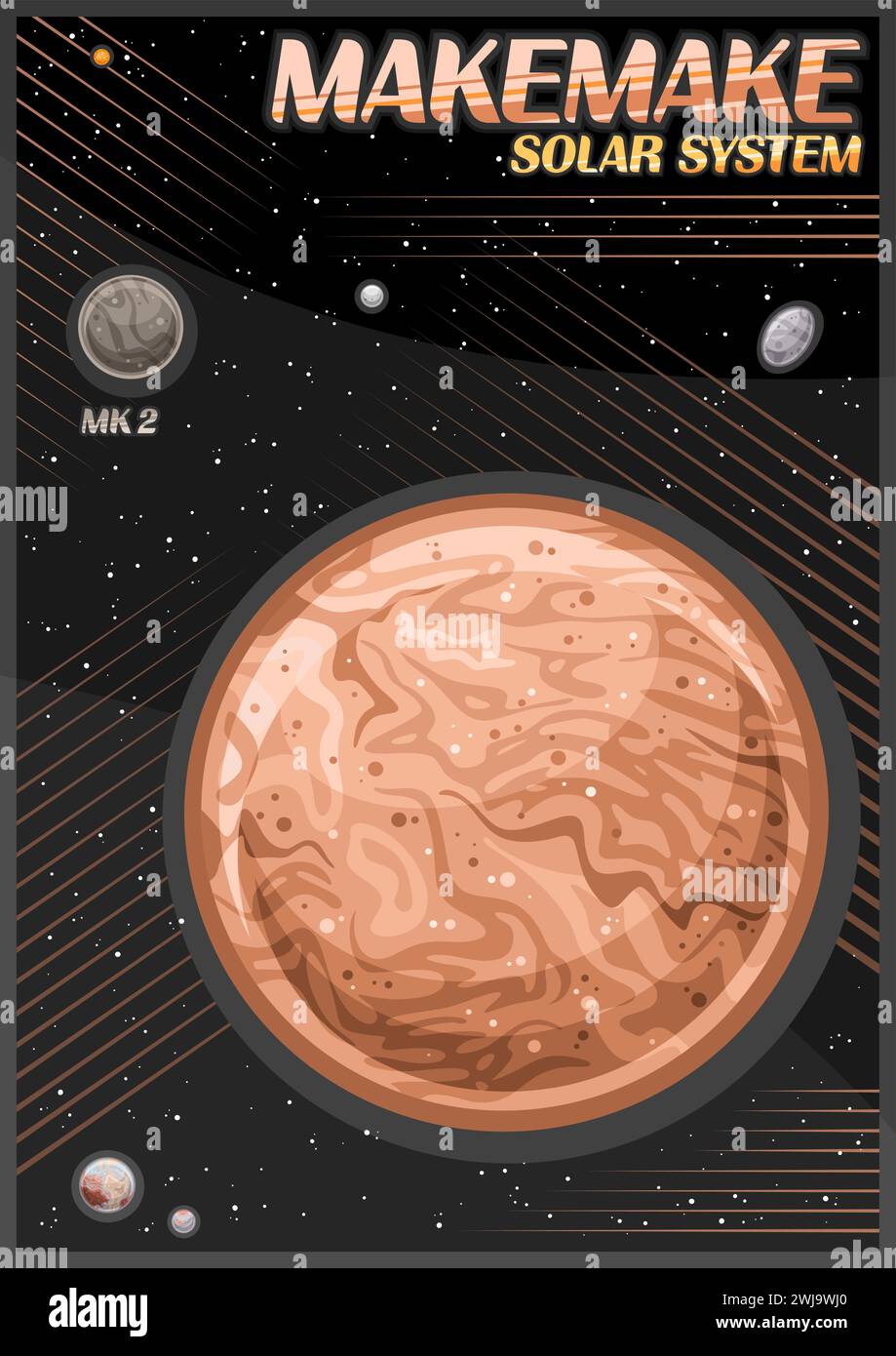 Pluto planet poster hi-res stock photography and images - Alamy