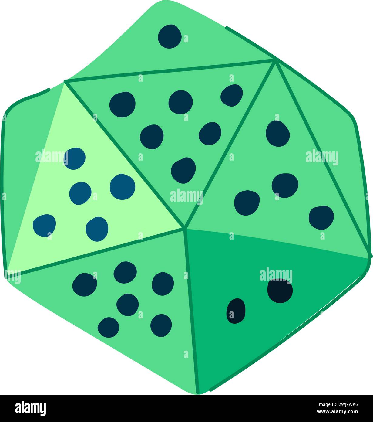 red dice cartoon vector illustration Stock Vector Image & Art - Alamy