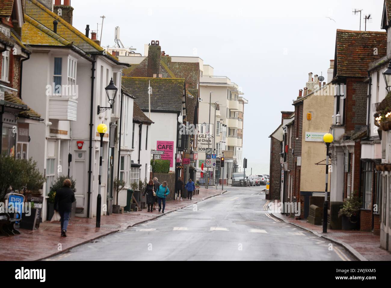 General views of the village of Rottingdean inear Brighton of the South ...