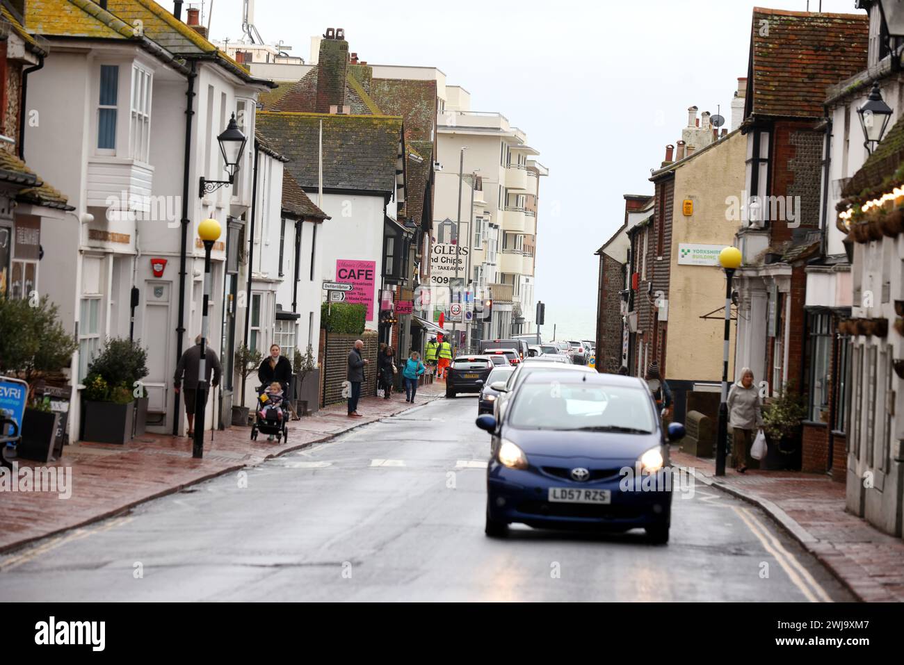 General views of the village of Rottingdean inear Brighton of the South ...