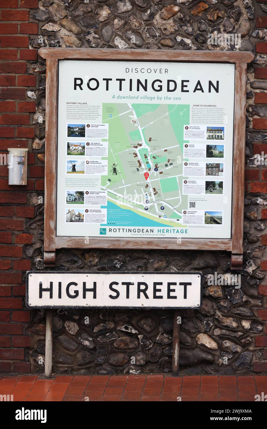 Uk map brighton hi-res stock photography and images - Alamy