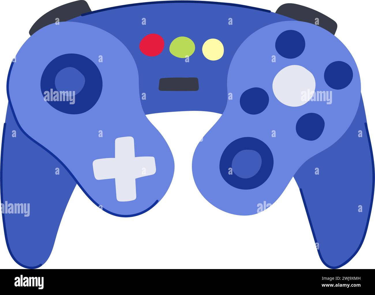 gadget gamepad cartoon vector illustration Stock Vector Image & Art - Alamy