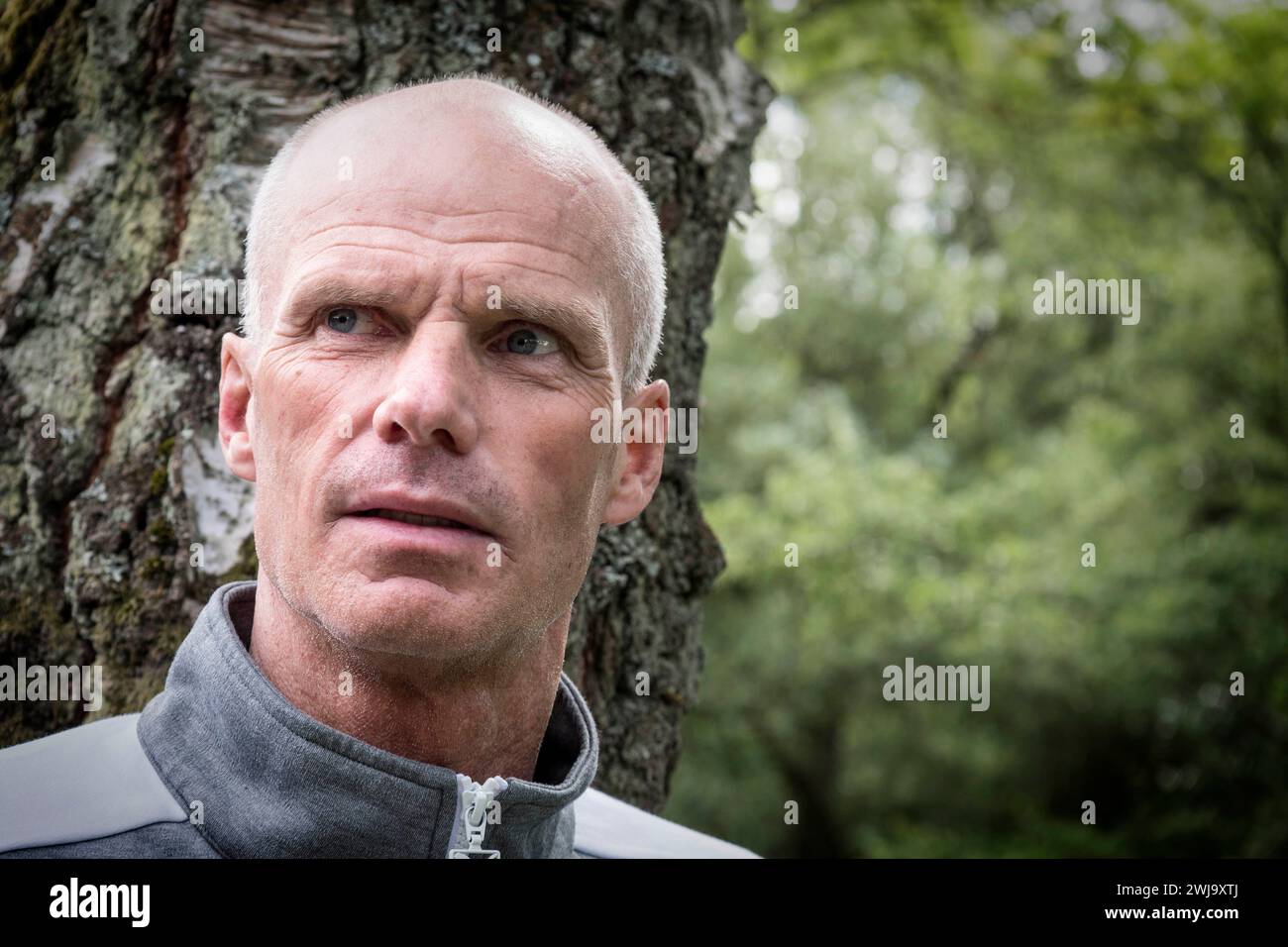 Tommy Moeller Nielsen fortaeller om sin far. Foto: Nils Svaleboeg Stock ...