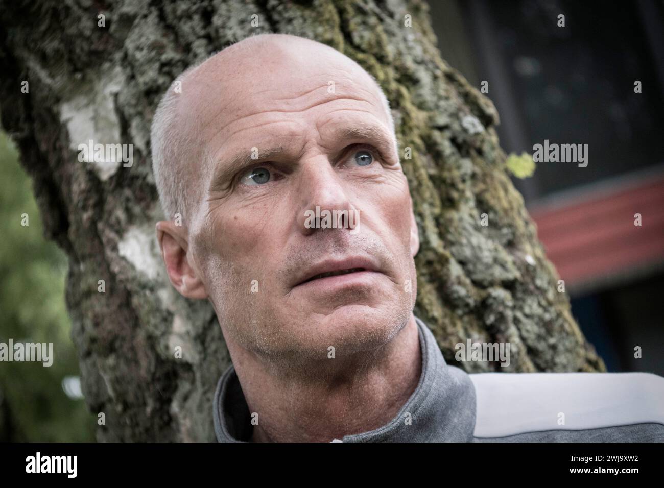 Tommy Moeller Nielsen fortaeller om sin far. Foto: Nils Svaleboeg Stock ...