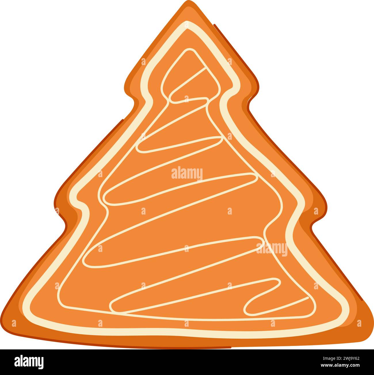 ginger gingerbread cartoon vector illustration Stock Vector Image & Art ...