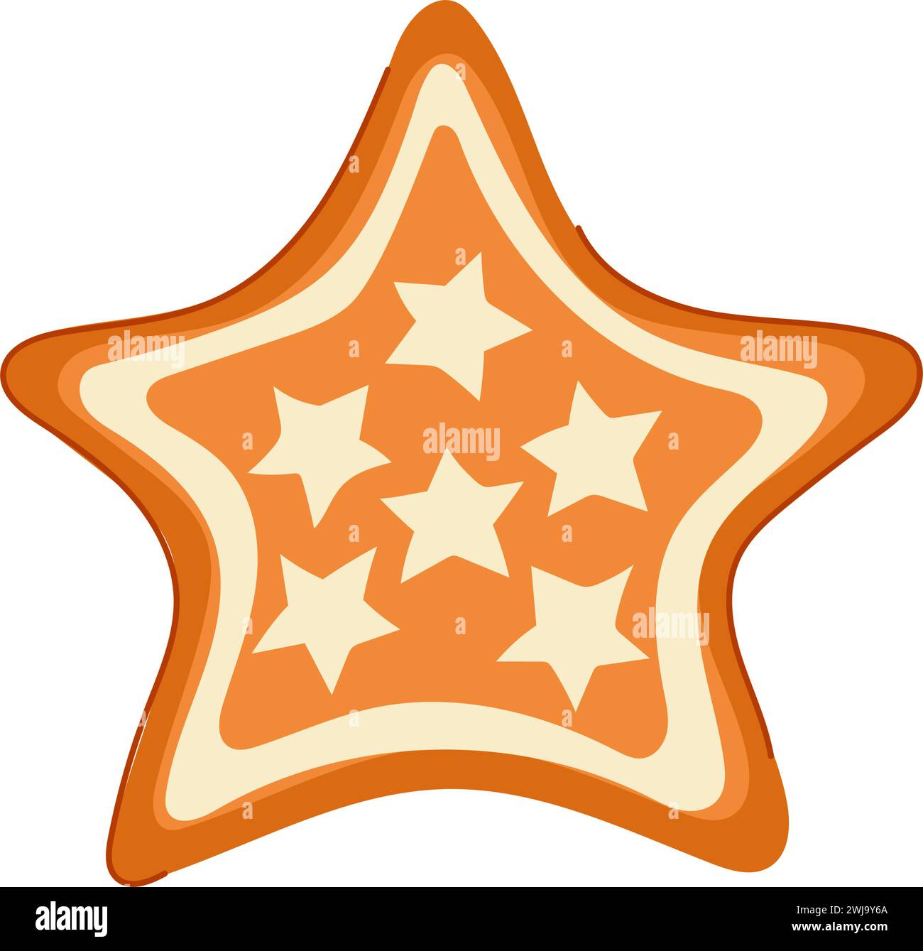 man gingerbread cartoon vector illustration Stock Vector Image & Art ...