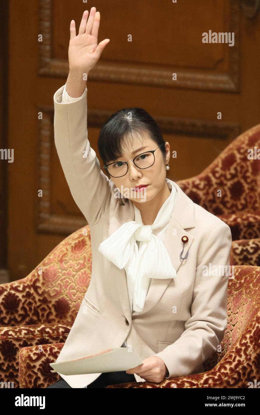 Tokyo, Japan. 14th Feb, 2024. Japanese Children related Policies ...