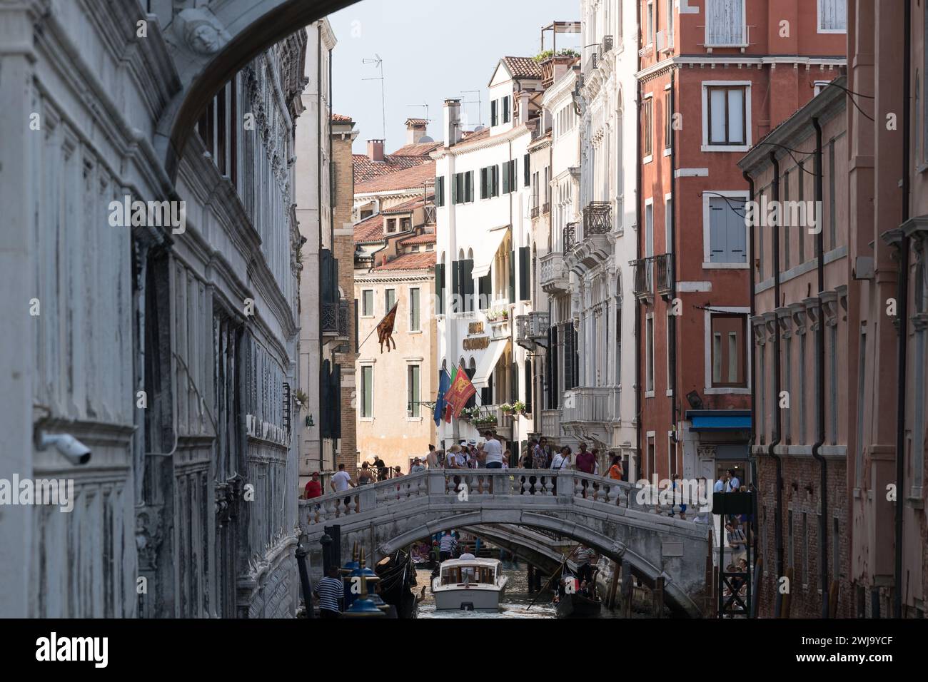 Baroque Ponte dei Sospiri (Bridge of Sighs) by Antonio Contin from XVII ...