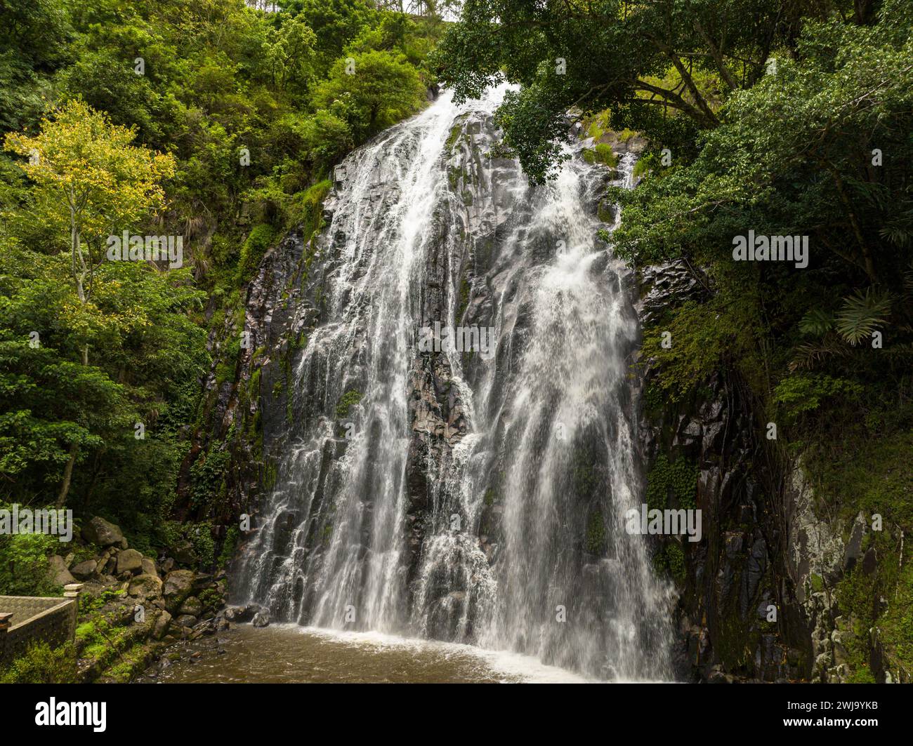 Aerial view beautiful efrata waterfall hi-res stock photography and ...
